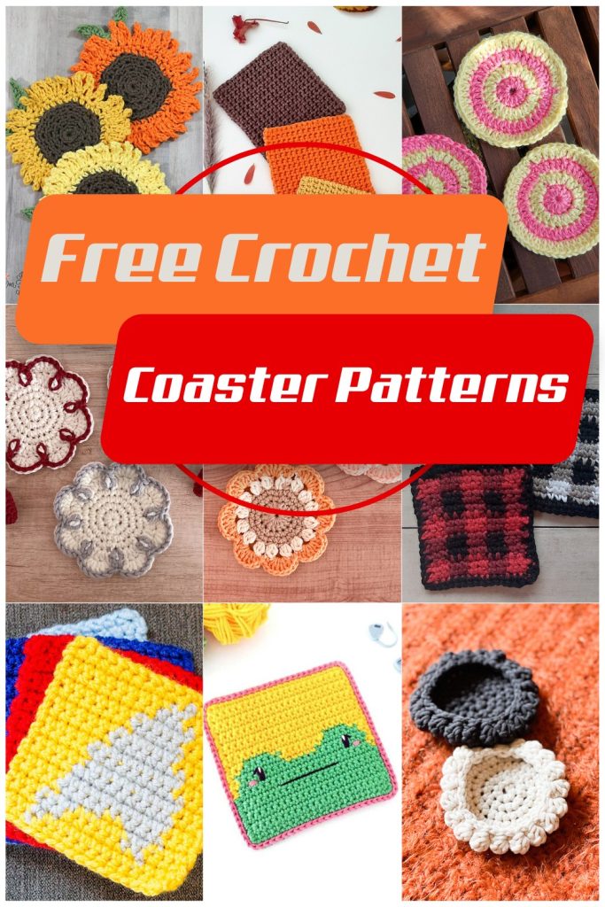 22 Free Crochet Coaster Patterns to Elevate Your Home - All Crafts