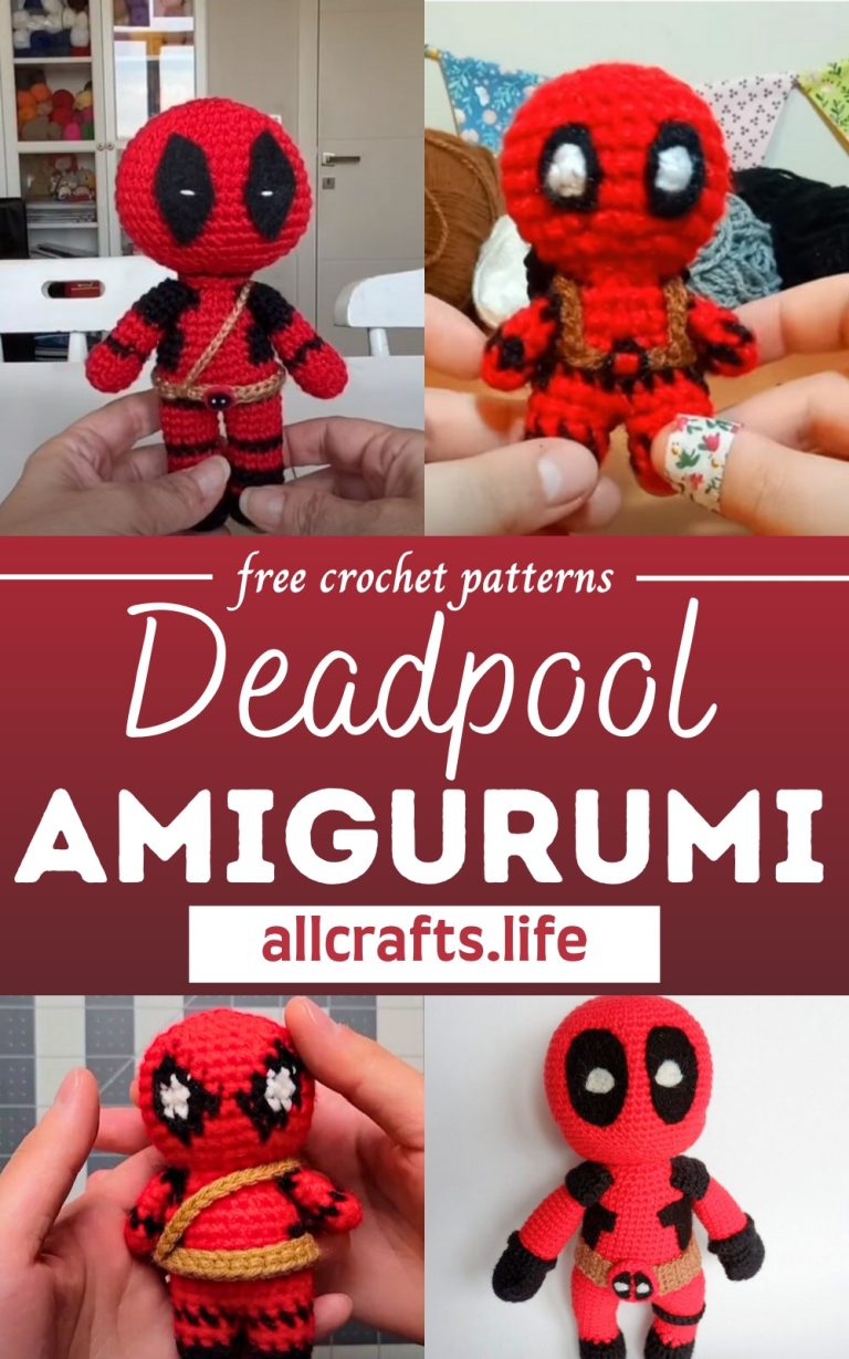 Crochet Deadpool Amigurumi Patterns - All Crafts