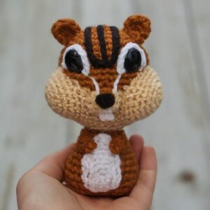 Crochet Chipmunk Amigurumi Idea - All Crafts
