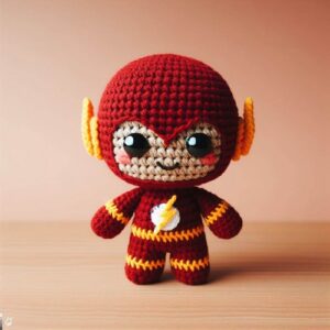 Crochet Flash Amigurumi Idea - All Crafts