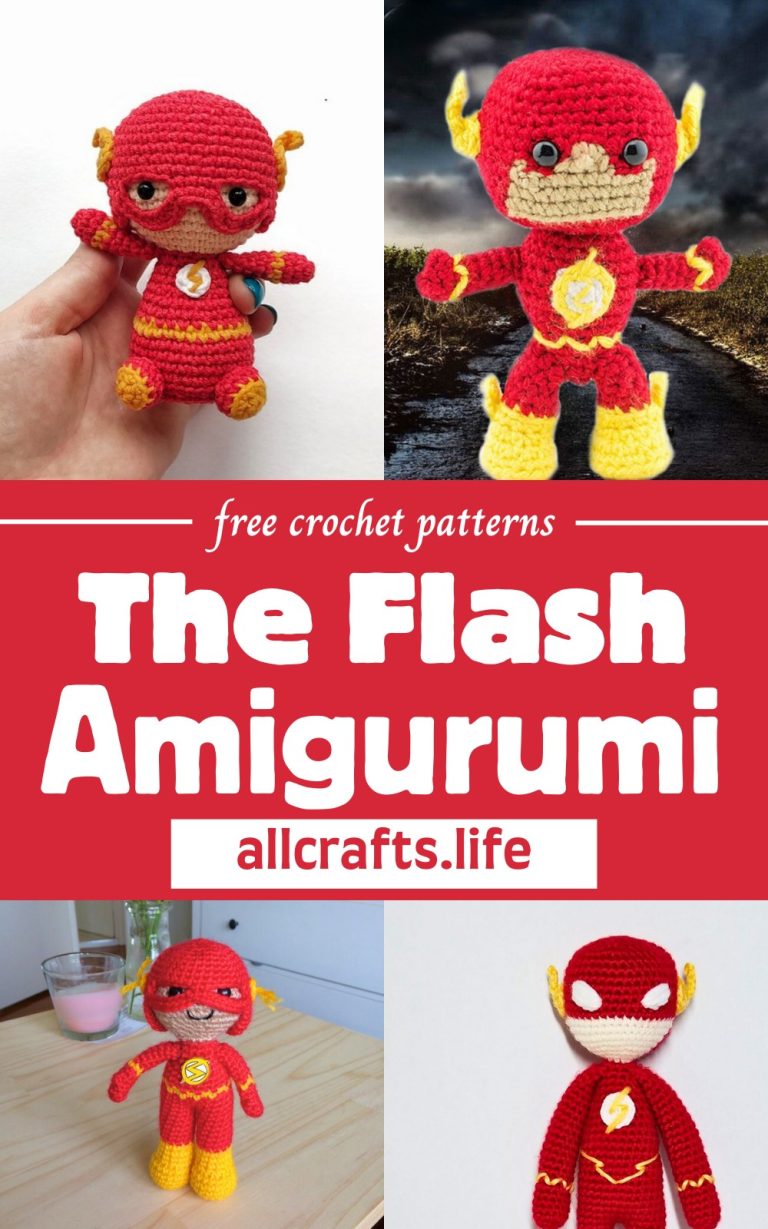 Crochet Flash Amigurumi Patterns For Kids To Play With - All Crafts