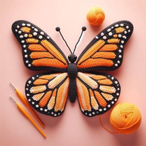 Crochet Monarch Butterfly Amigurumi Idea - All Crafts