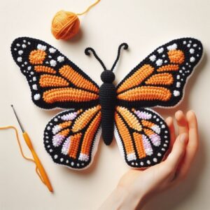 Crochet Monarch Butterfly Amigurumi Idea - All Crafts
