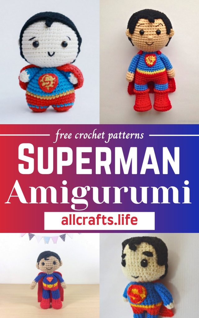 Crochet Superman Amigurumi Patterns - All Crafts
