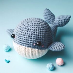 Crochet Baby Humpback Whale Amigurumi Idea - All Crafts