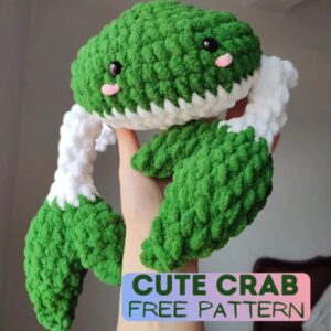 Cuddly Crochet Crab Free Pattern Step By Step - All Crafts