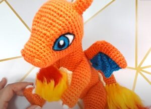 Smiling Crochet Charizard Amigurumi Patterns Free - All Crafts