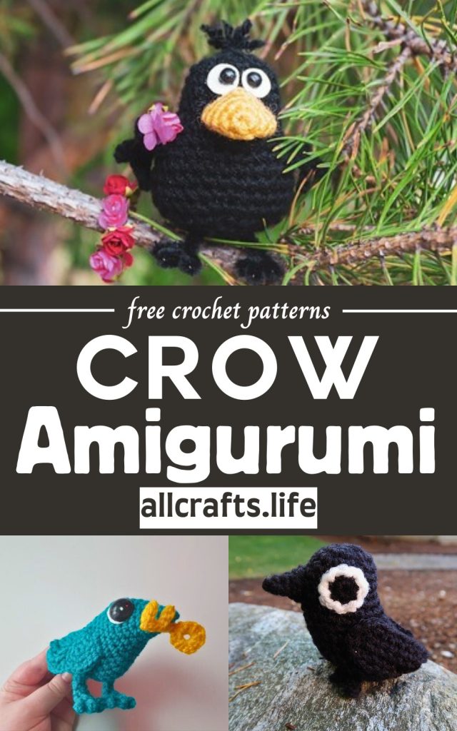 Crochet Crow Amigurumi Patterns Free - All Crafts