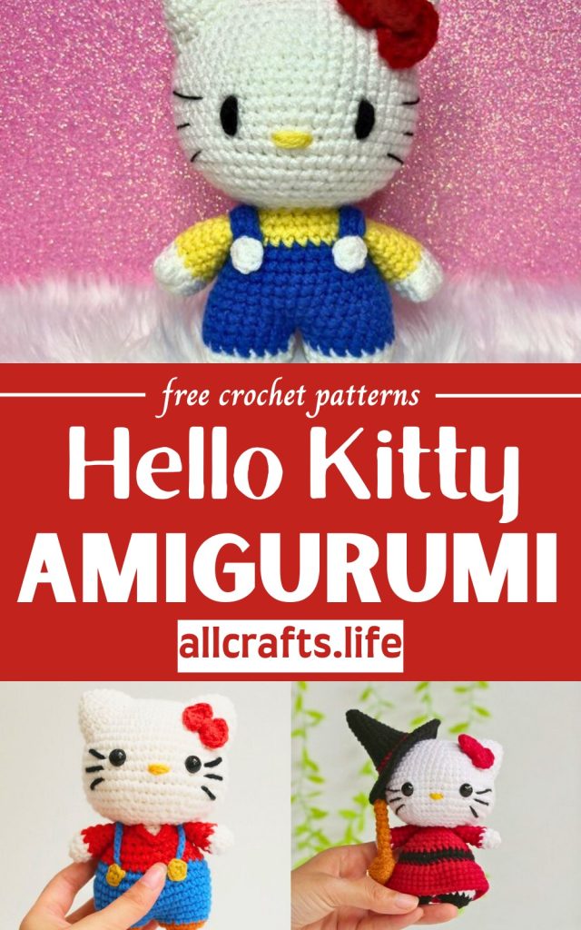 Crochet Doll In Hello Kitty Costume Patterns Free - All Crafts