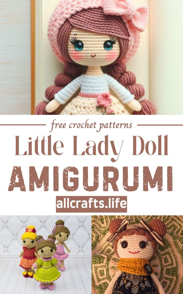 Adorably Cute Crochet Little Lady Doll Patterns - All Crafts