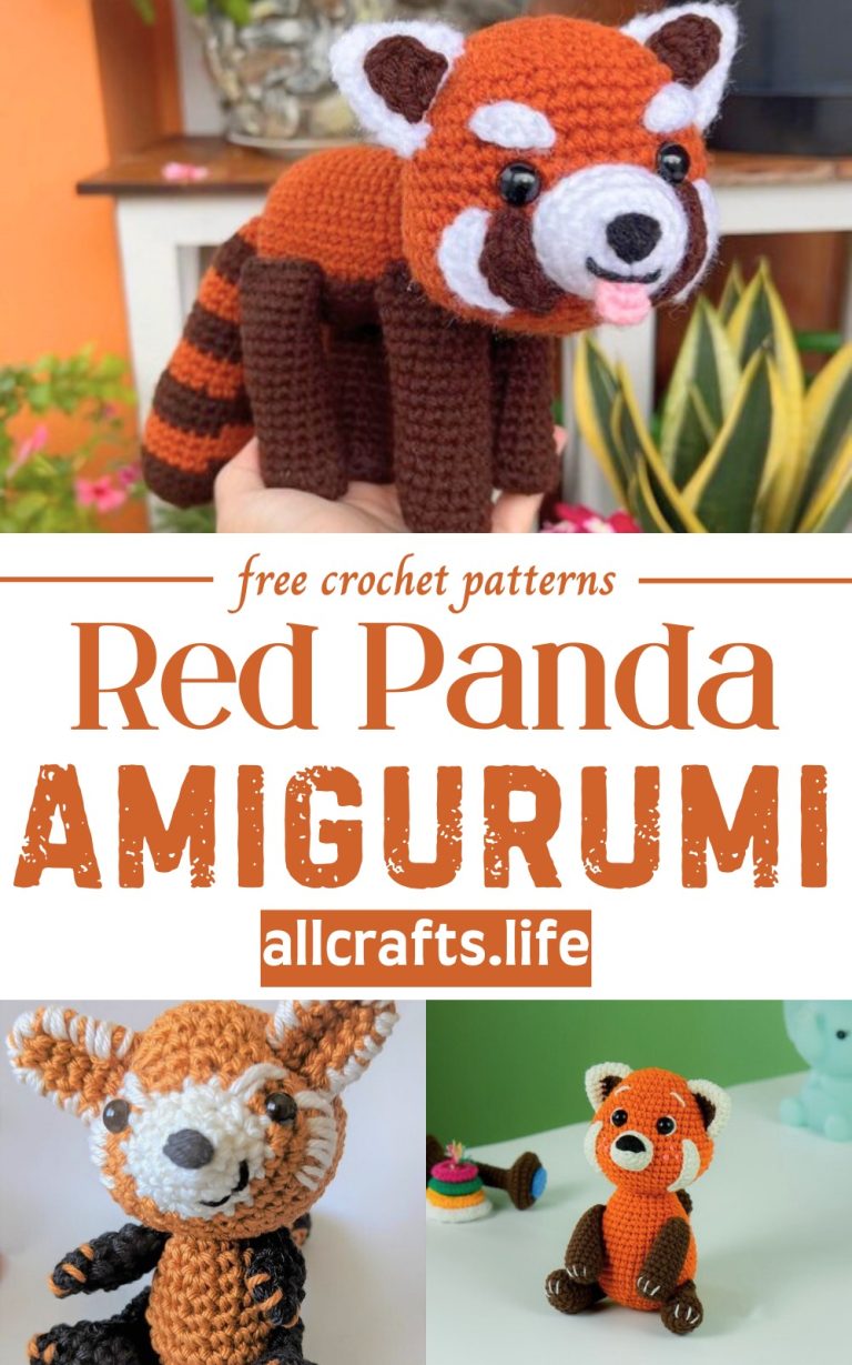 Unique Crochet Red Panda Amigurumi Patterns - All Crafts