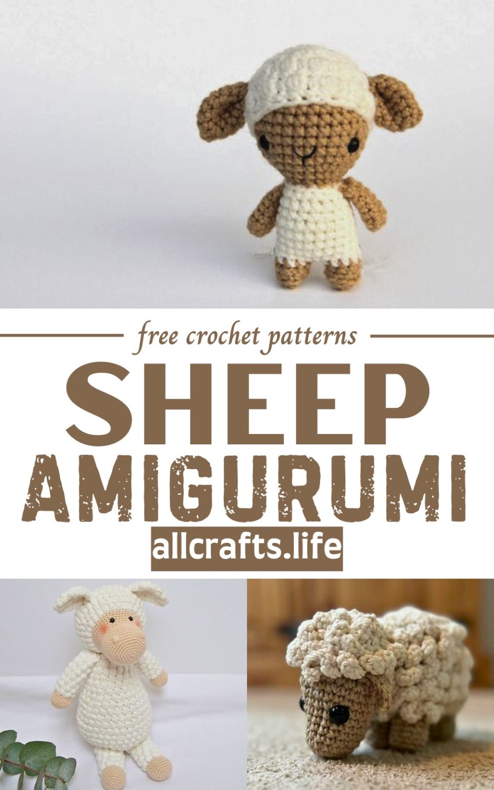 Cutest Mini Crochet Sheep Amigurumi Doll Patterns - All Crafts