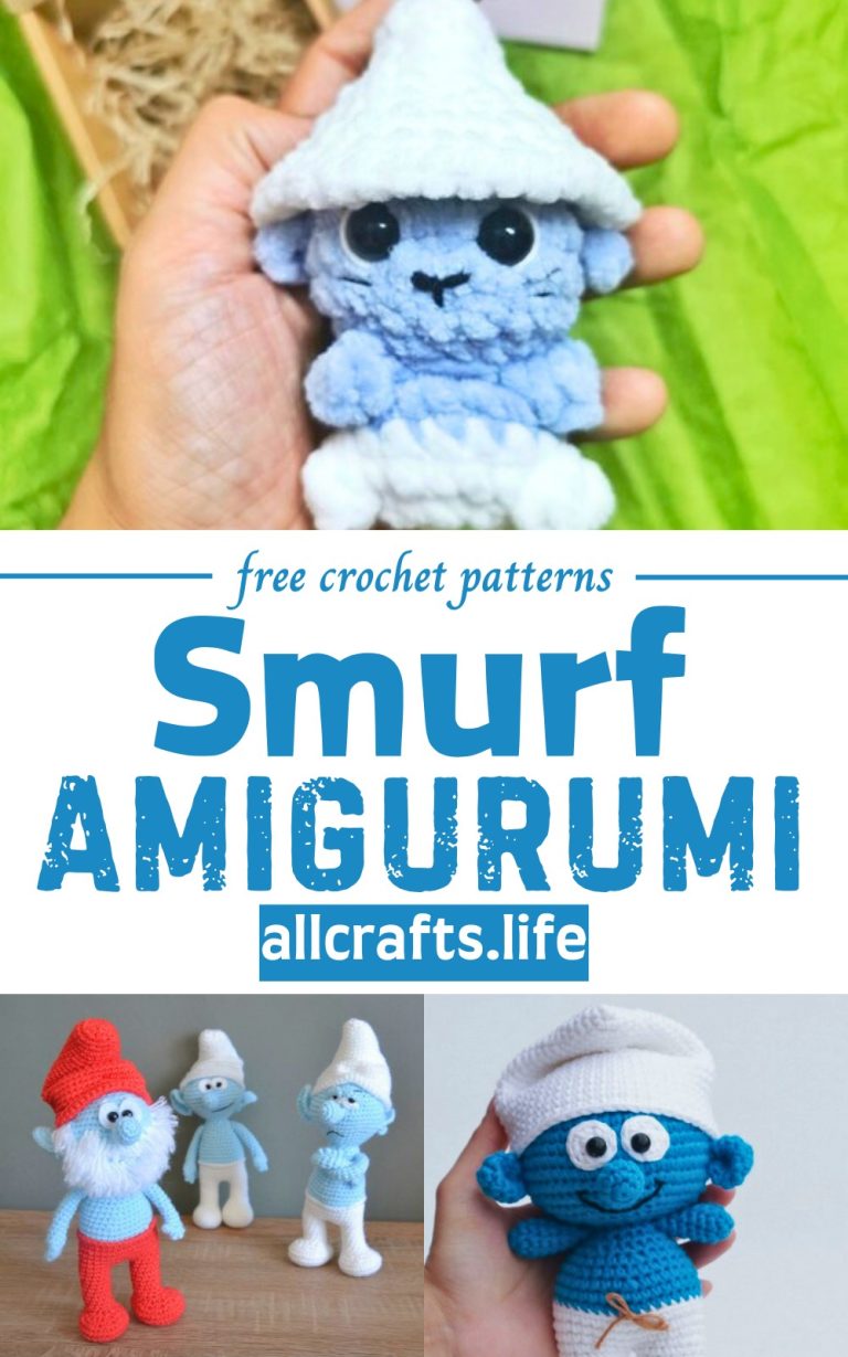 Crochet Smurf Amigurumi Patterns For Spreading Happiness Around - All ...