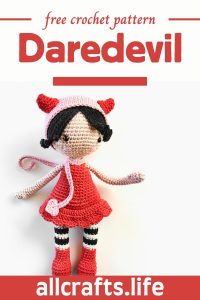 Crochet Daredevil Amigurumi Idea - All Crafts