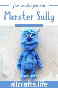 Crochet Mike And Sulley Amigurumi Patterns - All Crafts