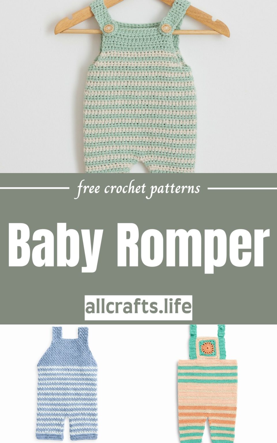 Crochet Baby Romper Patterns Free - All Crafts