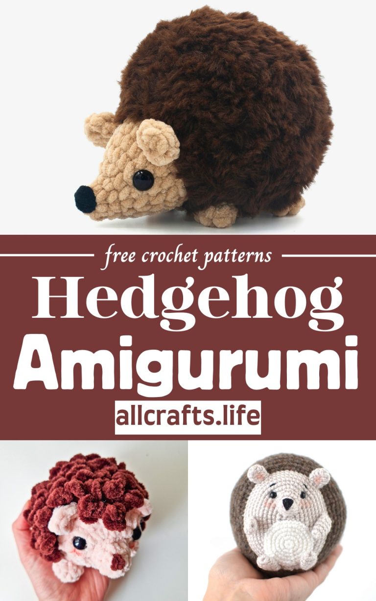 Adorable Crochet Hedgehog Amigurumi Patterns To Cuddle Up - All Crafts