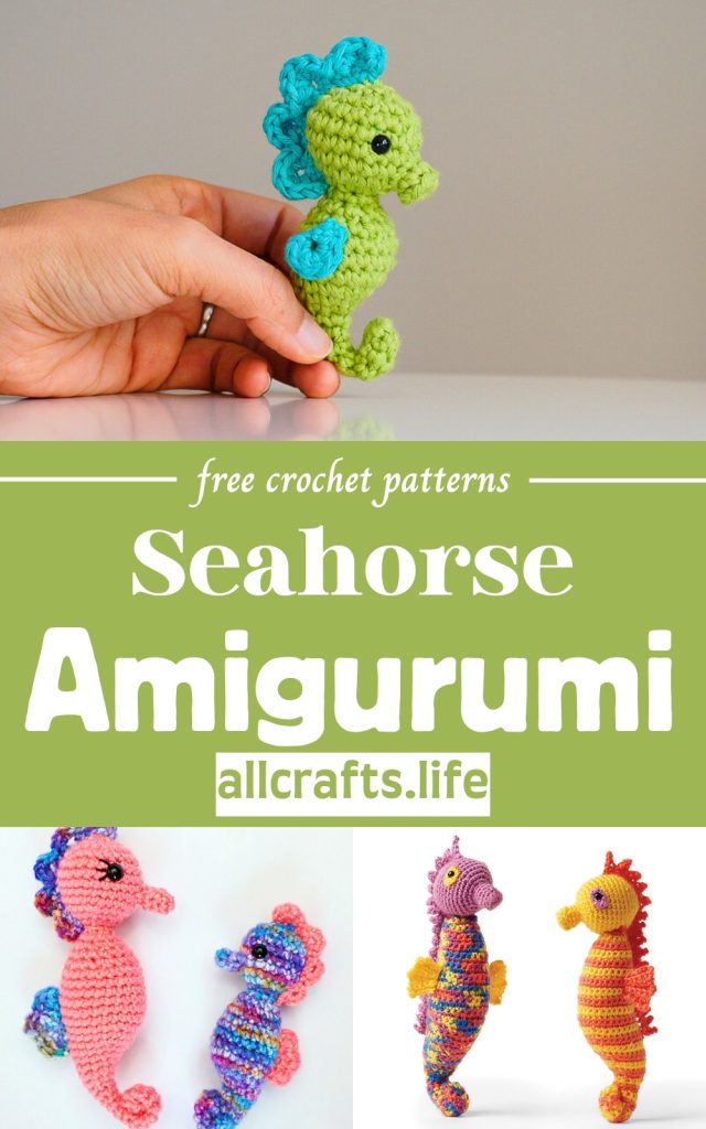 Coastal-Inspired Crochet Seahorse Amigurumi Patterns For Beach Lovers ...