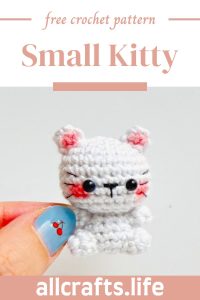 Crochet Small Kitty Amigurumi Pattern Free - All Crafts