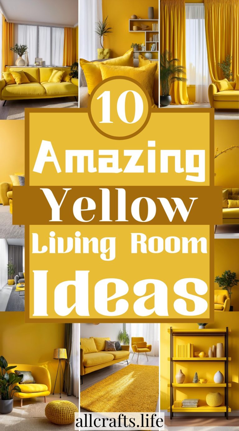 10 Buzzing Bee Yellow Living Room Ideas - All Crafts