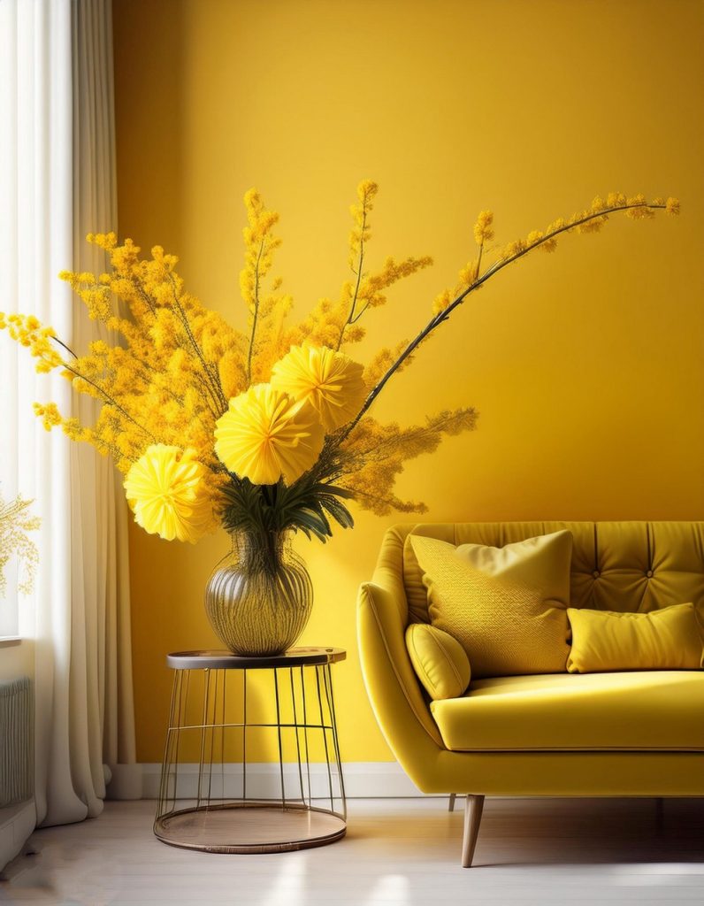 10 Buzzing Bee Yellow Living Room Ideas - All Crafts