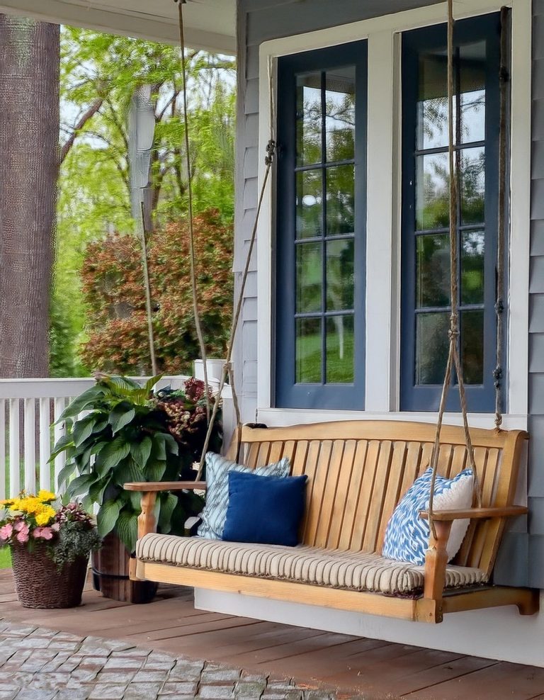 10 Cutest Porch Swings Ideas For a Fun And Relaxing Time - All Crafts