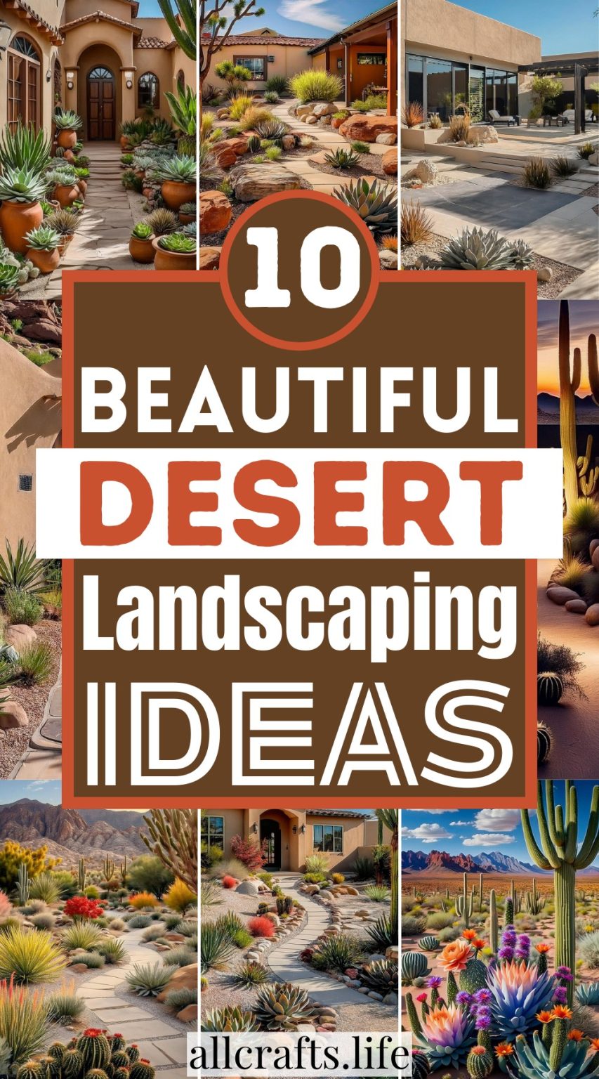 10 Beautiful Unique Desert Landscaping Ideas - All Crafts