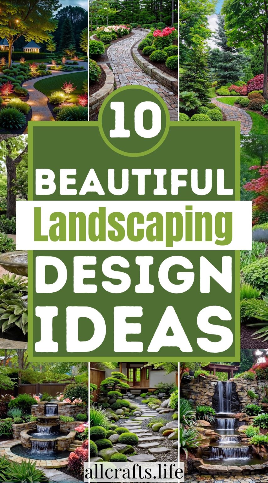 10 Extremely Beautiful Landscaping Design Ideas - All Crafts
