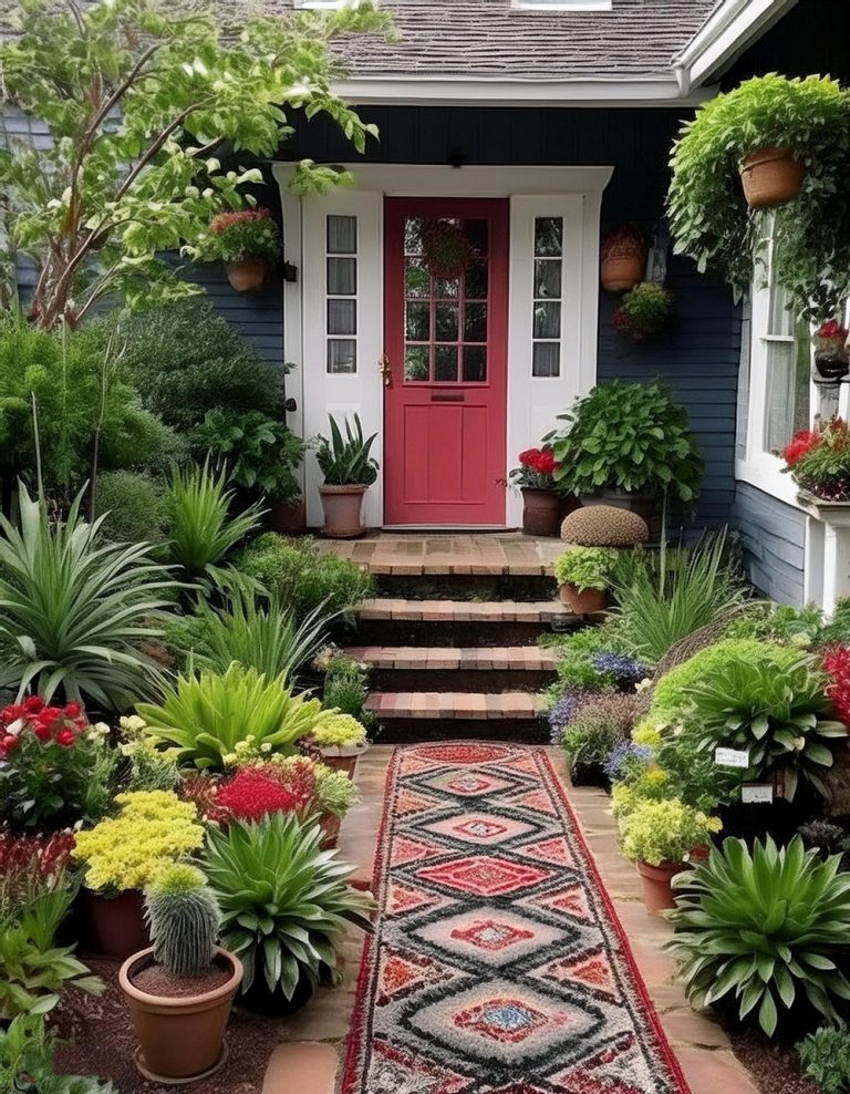 10 Trendy Lush Green Front Yard Landscaping Ideas - All Crafts