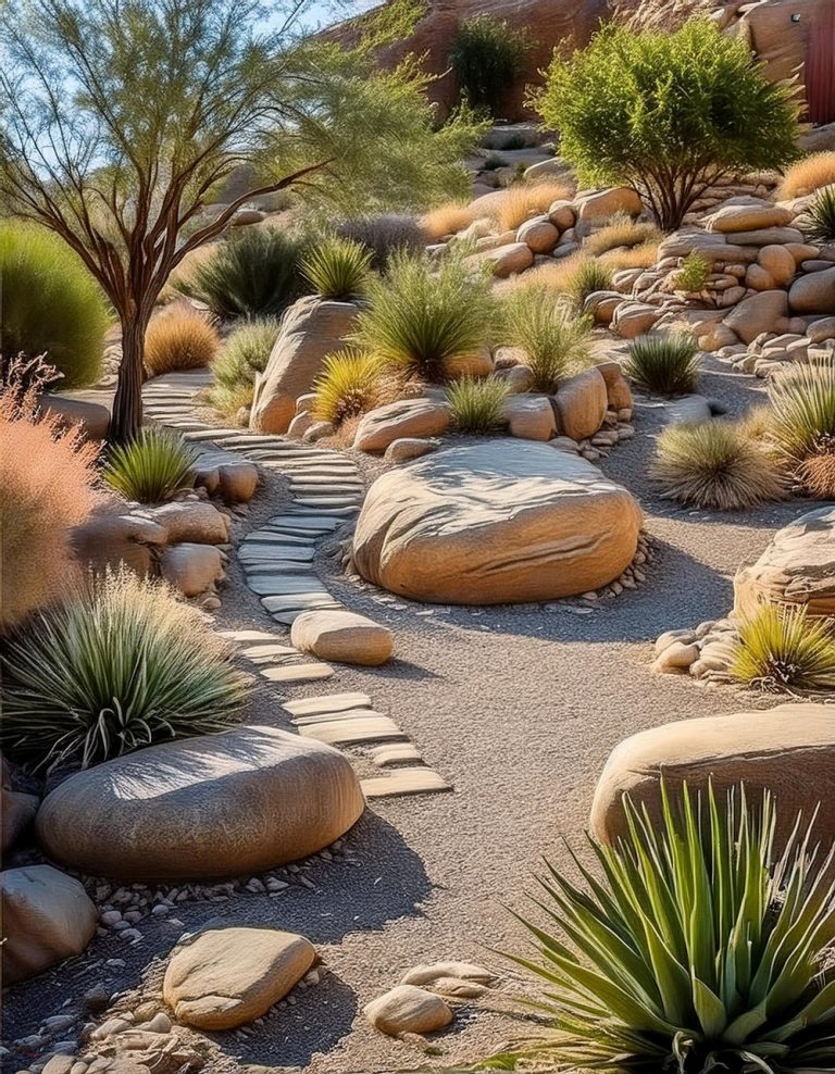 10 Amazingly Beautiful Home Dry Garden Ideas - All Crafts