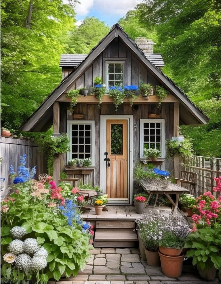 10 Useful & Inspiring Garden Shed Ideas - All Crafts