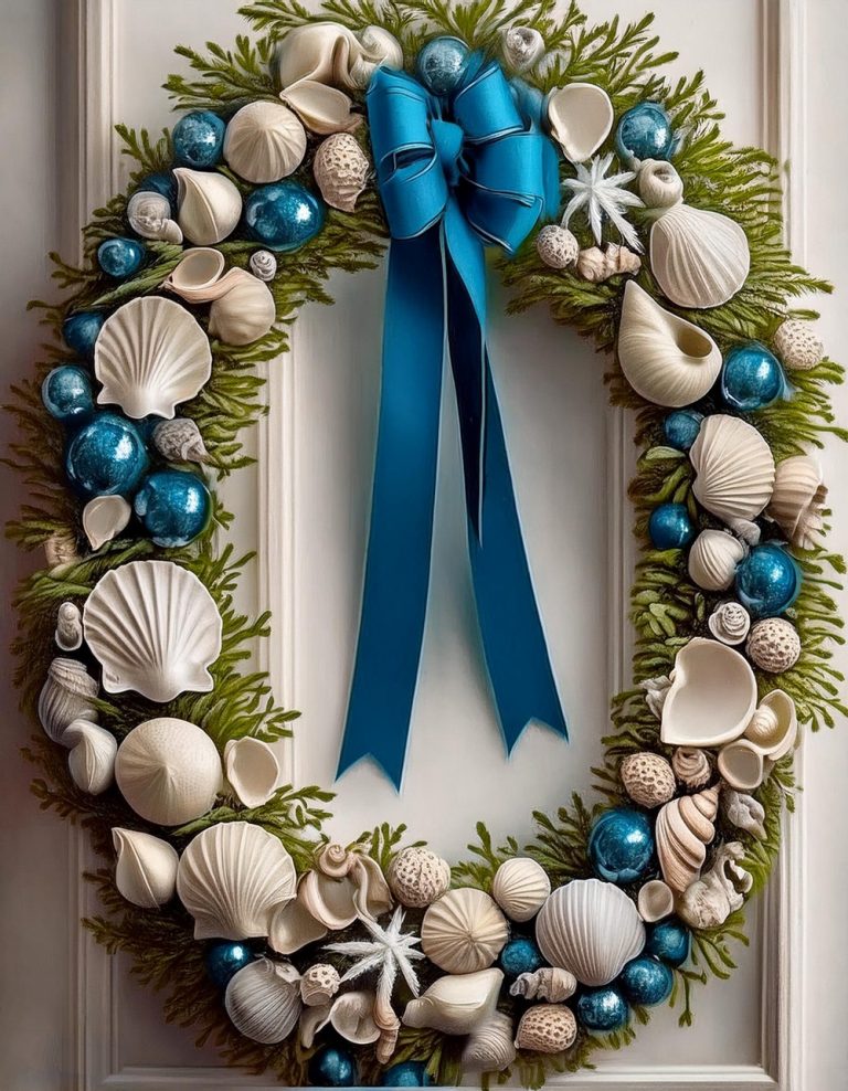10 Adorable Blue Wreaths For Christmas Ideas To Welcome Your Guests ...