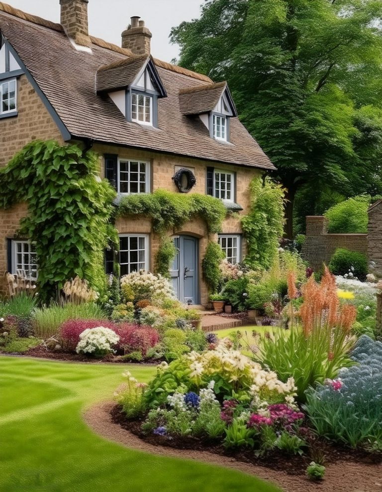 10 Trendy Lush Green Front Yard Landscaping Ideas - All Crafts