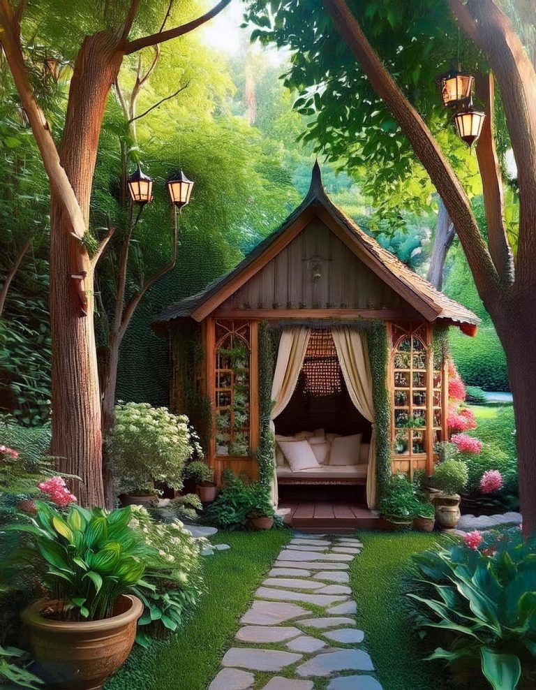 10 Relaxing Cabanas For Your Backyard Oasis - All Crafts