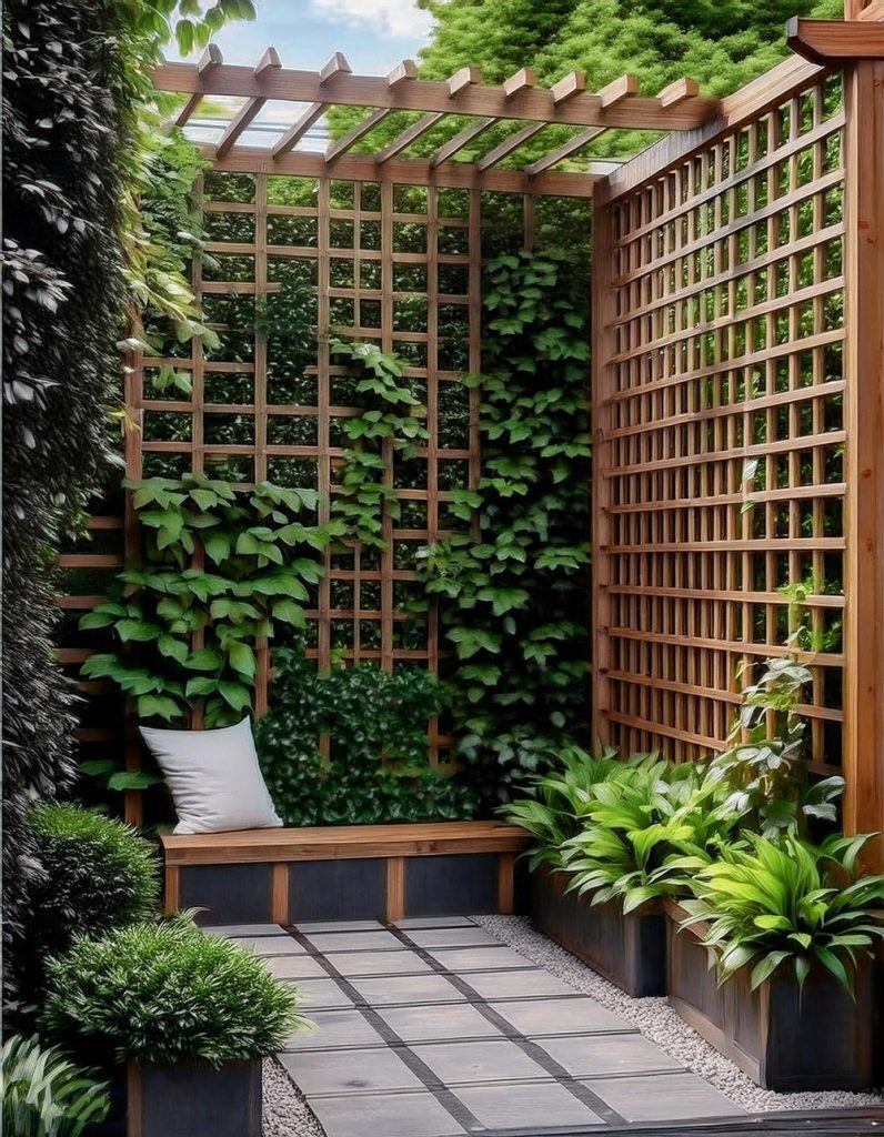 10 Stylized Amazing Vertical Trellis For Your Backyard - All Crafts