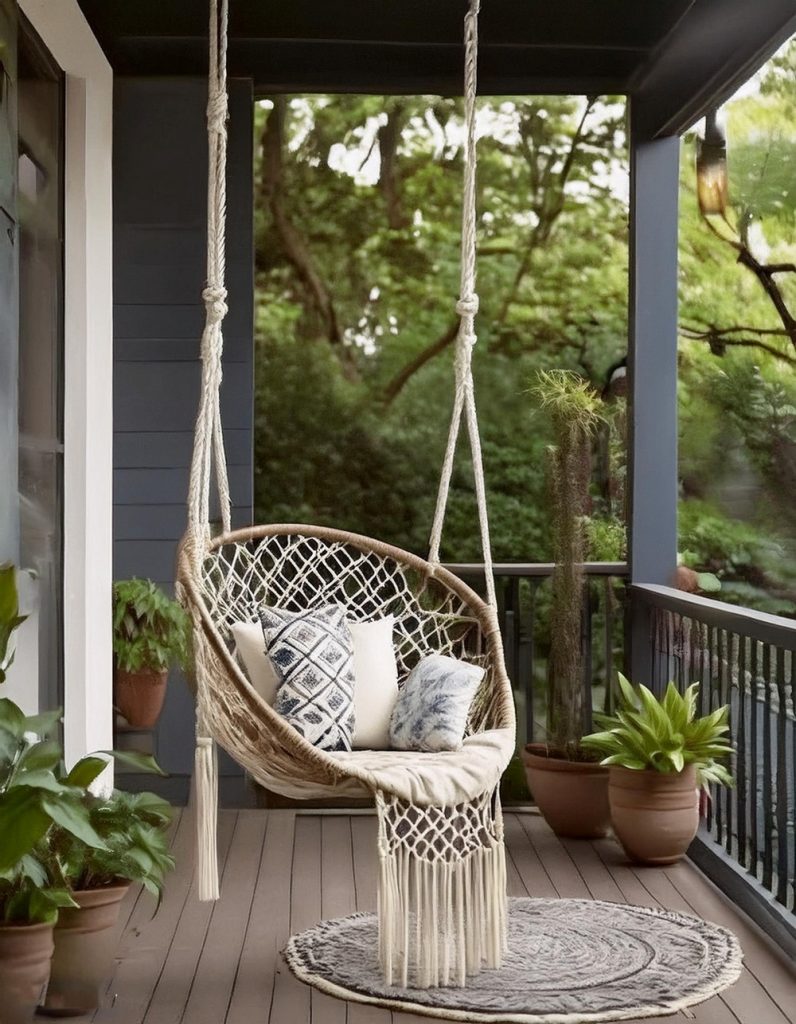 10 Stylizing Unique Boho Back Porches Ideas - All Crafts