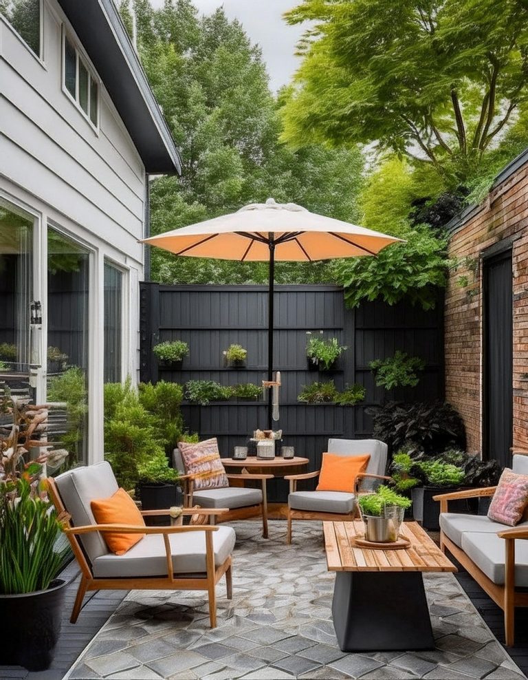 10 Unique & Perfect Tiny Patio Ideas - All Crafts