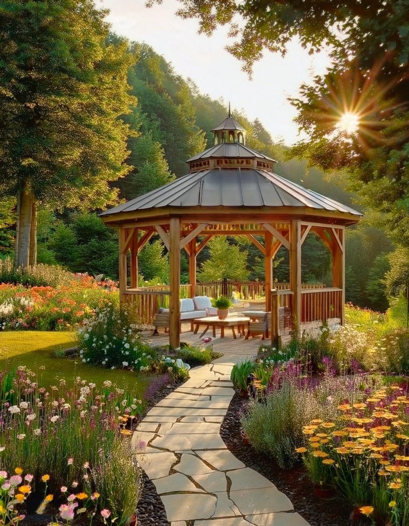 10 Modern Gazebo Garden Decor & Design Ideas - All Crafts
