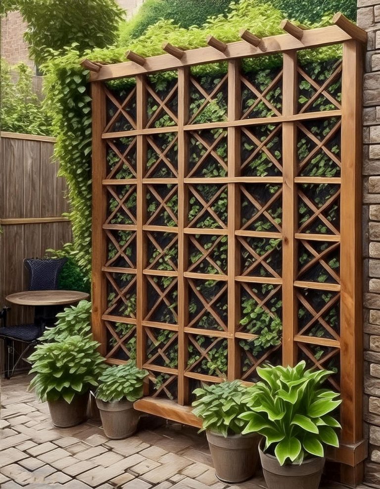 10 Stylized Amazing Vertical Trellis For Your Backyard - All Crafts