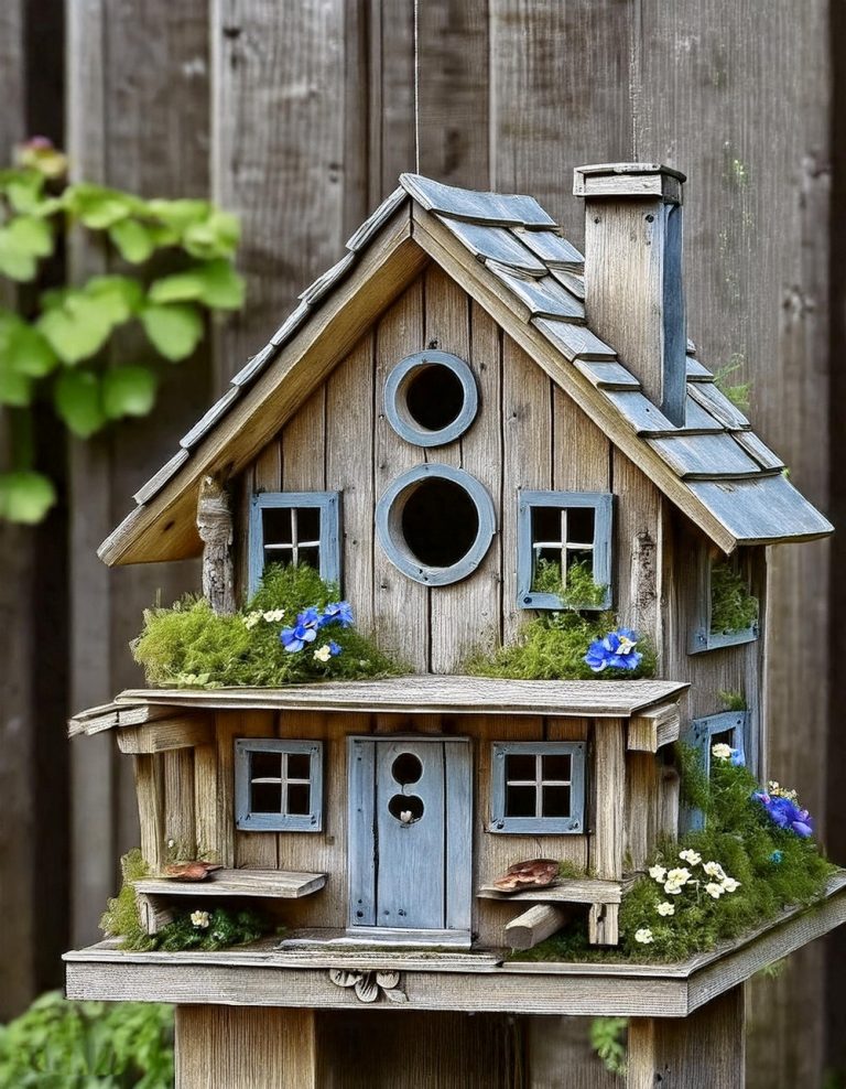 10 Stunning Birdhouses Ideas For Your Garden - All Crafts