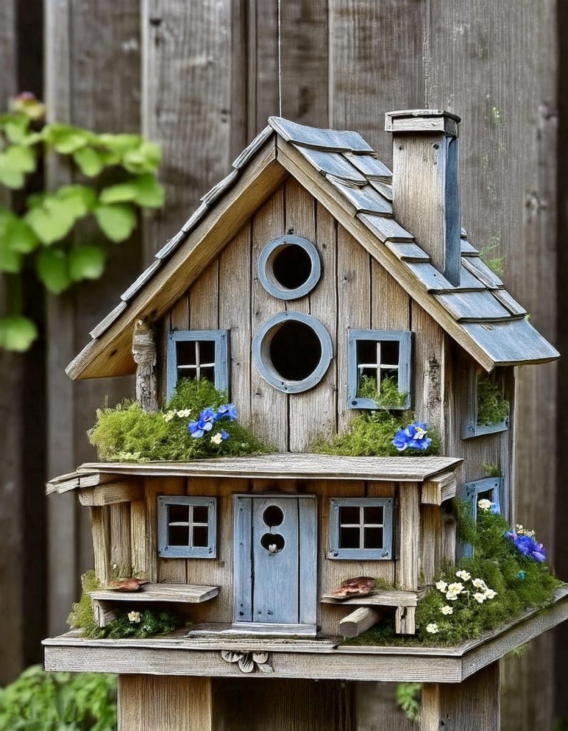 10 Stunning Birdhouses Ideas For Your Garden - All Crafts
