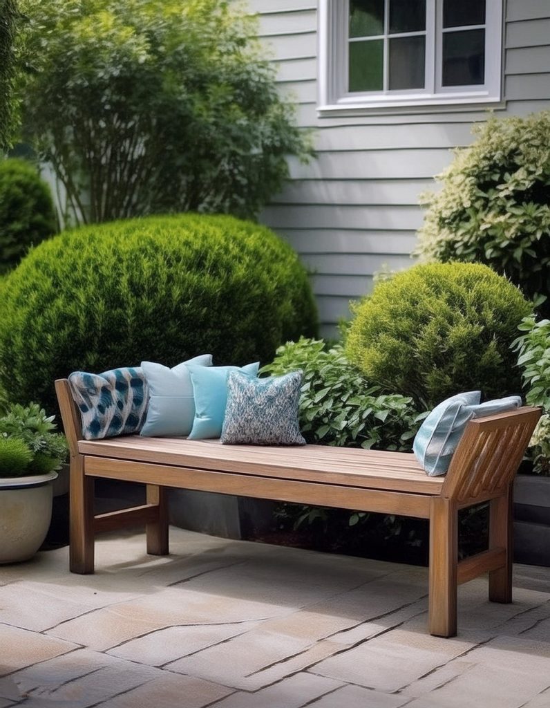 10 Beautiful & Classical Backyard Bench Ideas - All Crafts