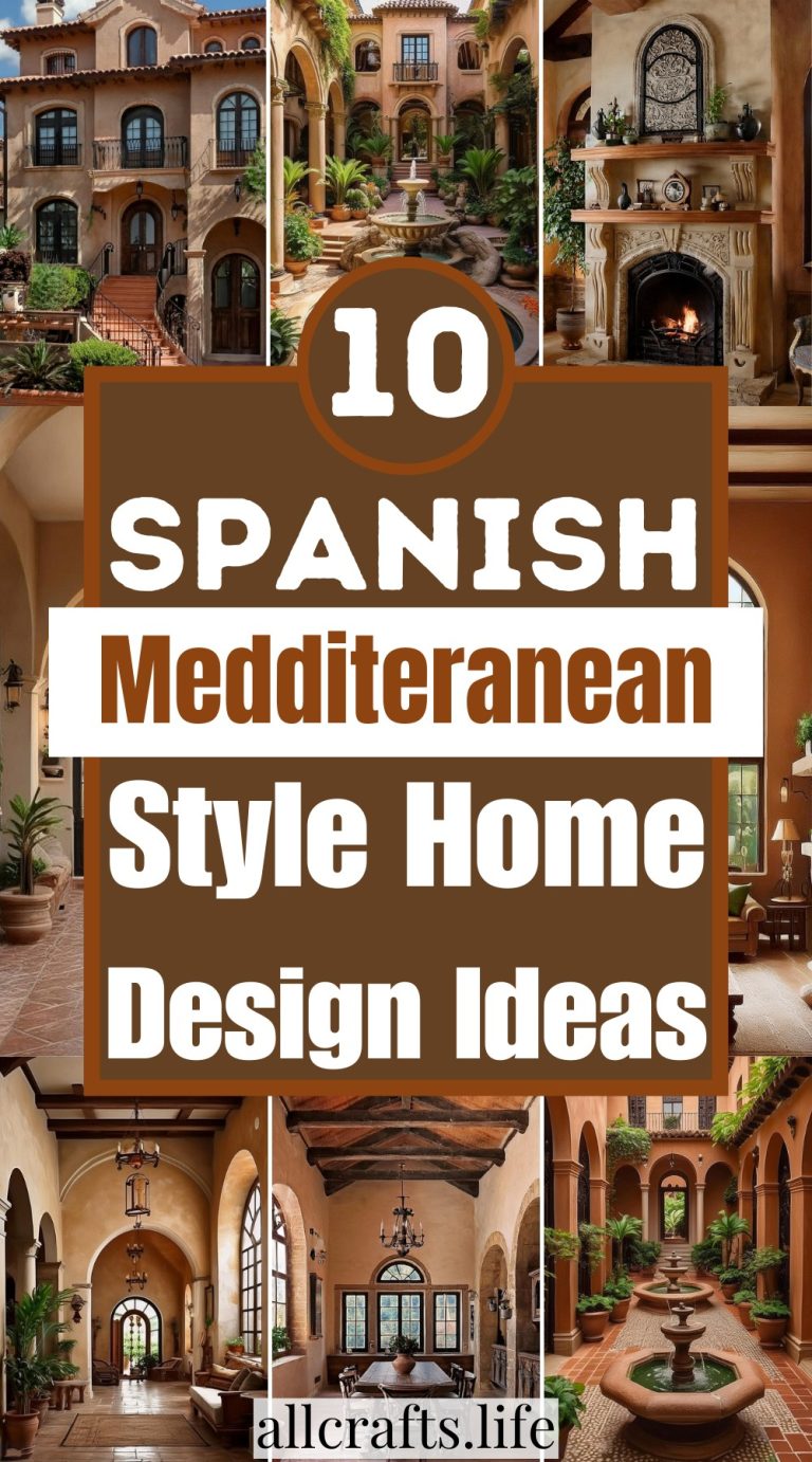10 Spanish Mediterranean Style Home Design Ideas - All Crafts