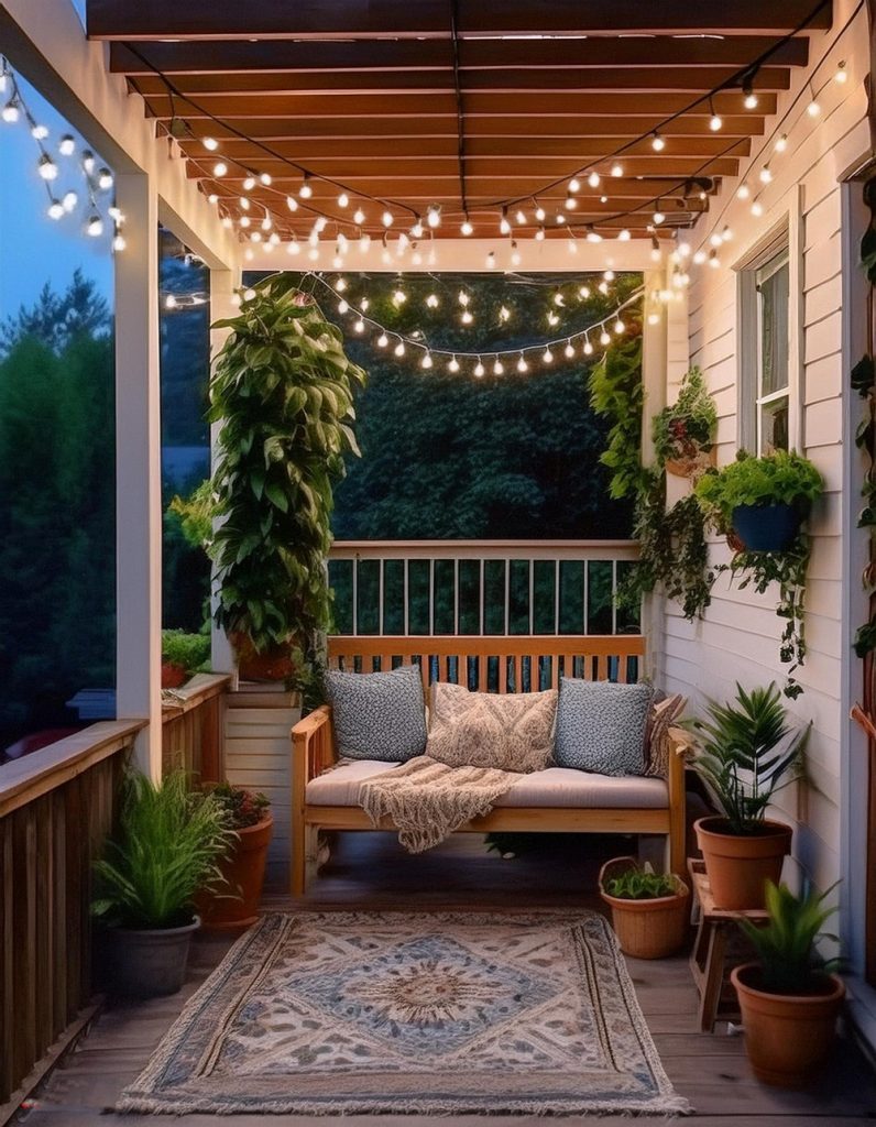 10 Stylizing Unique Boho Back Porches Ideas - All Crafts