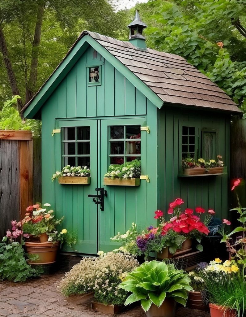 10 Useful & Inspiring Garden Shed Ideas - All Crafts