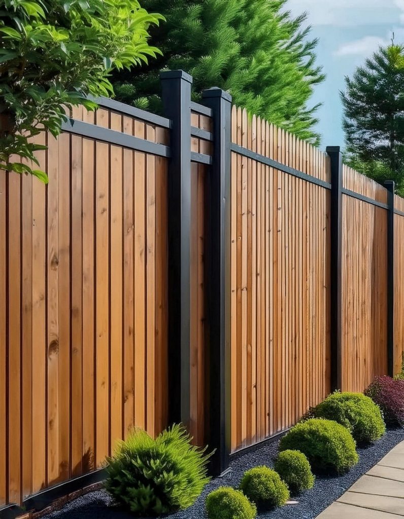 10 Unique Easy To Install Privacy Fence Ideas - All Crafts