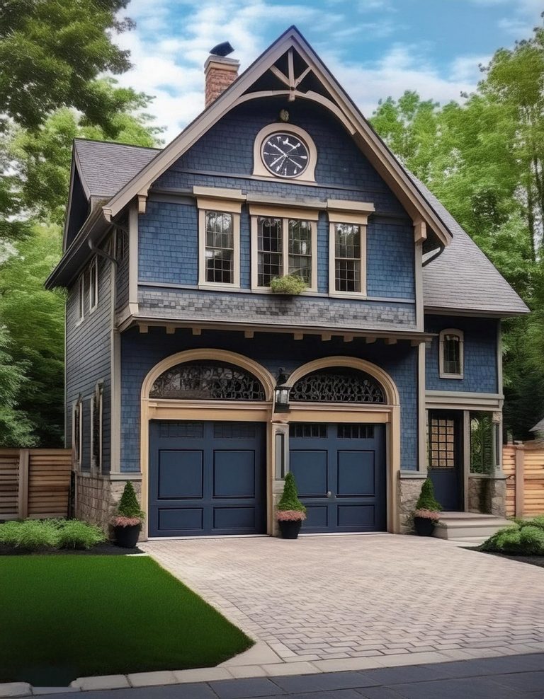10 Gorgeous Detached Garage Design & Ideas - All Crafts