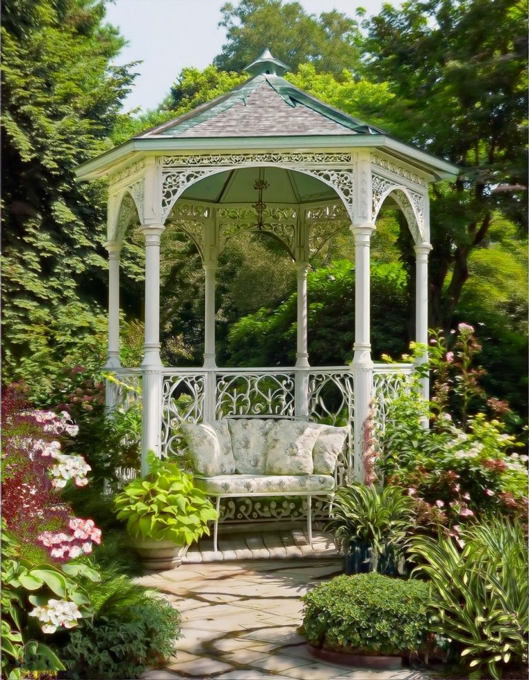 10 Modern Gazebo Garden Decor & Design Ideas - All Crafts