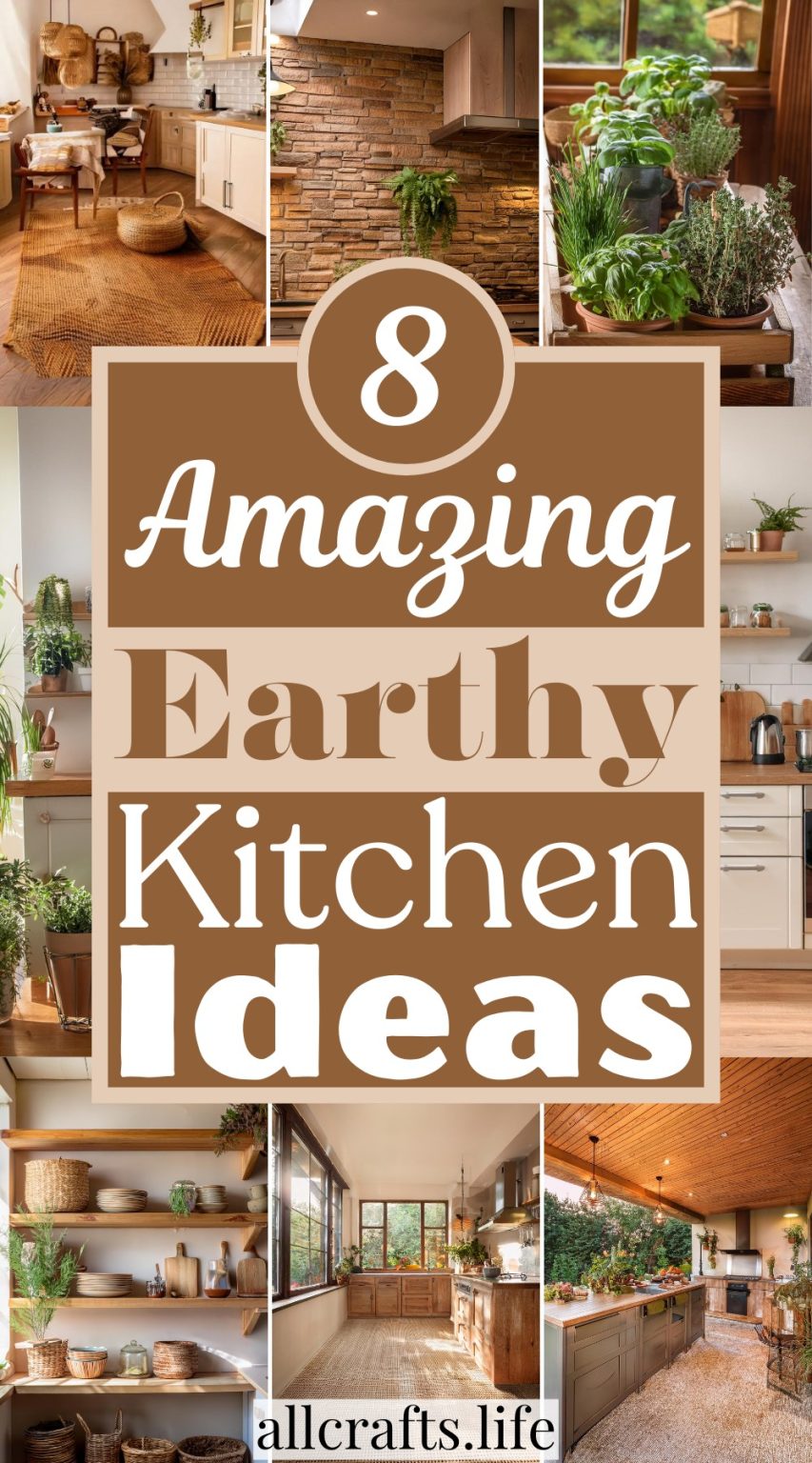 8 Amazingly Simple Earthy Kitchen Ideas - All Crafts