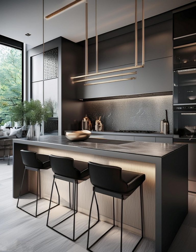 10 Minimalist & Modern Kitchen Design Ideas - All Crafts